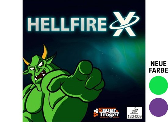 Sauer+Tröger Belag Hellfire X | Schöler&Micke